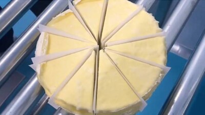 Ultrasonic Frozen Round Cake Cutter - Cake Cutting - Cheersonic